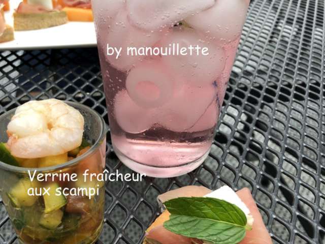 Recettes de Scampis et Verrines