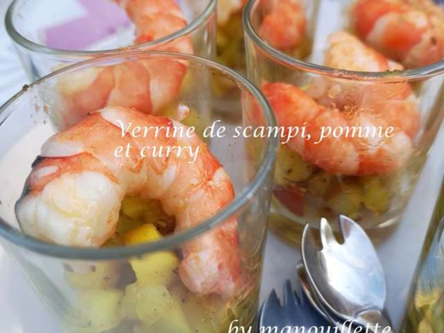 Recettes de Scampis et Curry