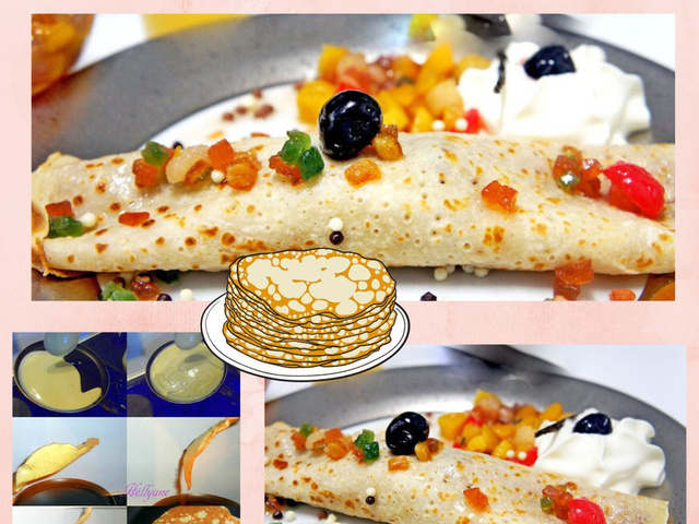 Recettes de Crêpes fourrées