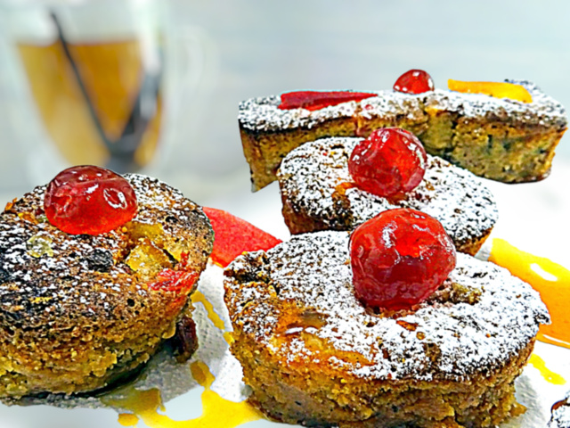 Recettes de Financiers et Fruits