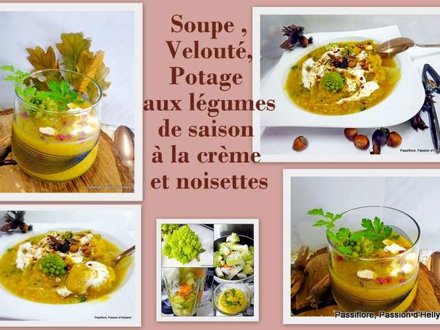 Recettes de Potage de Passiflore ,Passion d'Héllyane