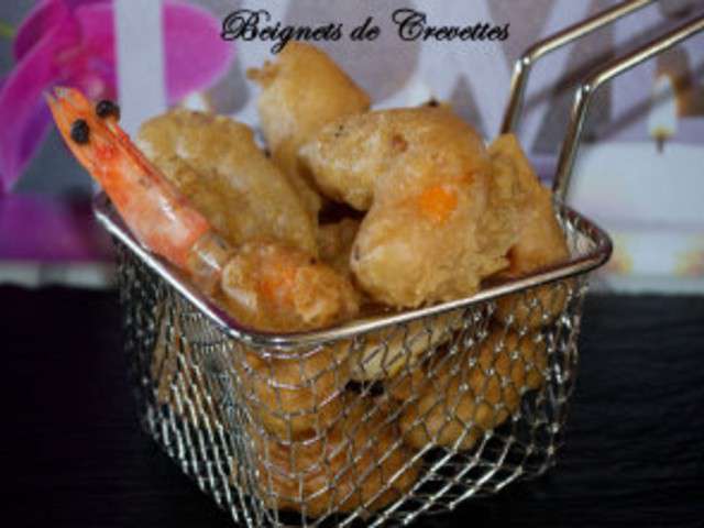 Recettes de Beignets de crevettes de Passion et Gourmandise