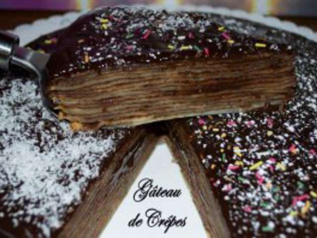 Recettes de Gâteau de Crepes de Passion et Gourmandise