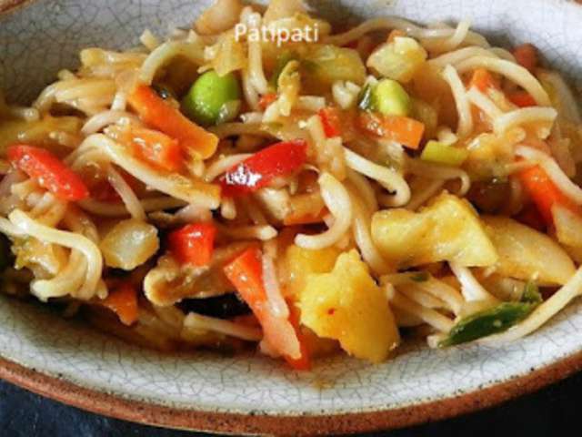 Recettes de Nouilles de Patipati cuisinons pour le plaisir