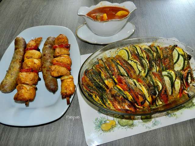 Recettes de Tian de Legumes de Patipati cuisinons pour le plaisir