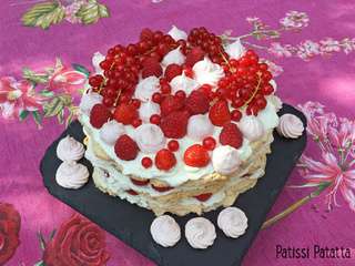 Recettes de Layer cake et Fruits rouges