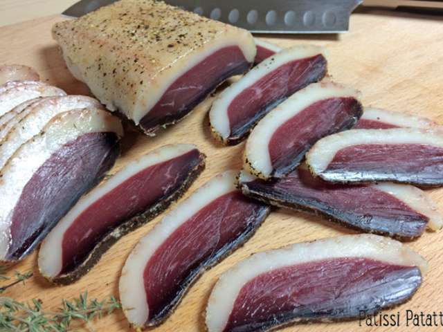 Recettes de Magret séché de patissi patatta