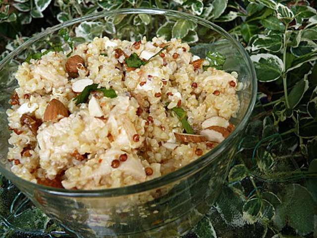 Recettes de Salade de quinoa de petit chef lustine