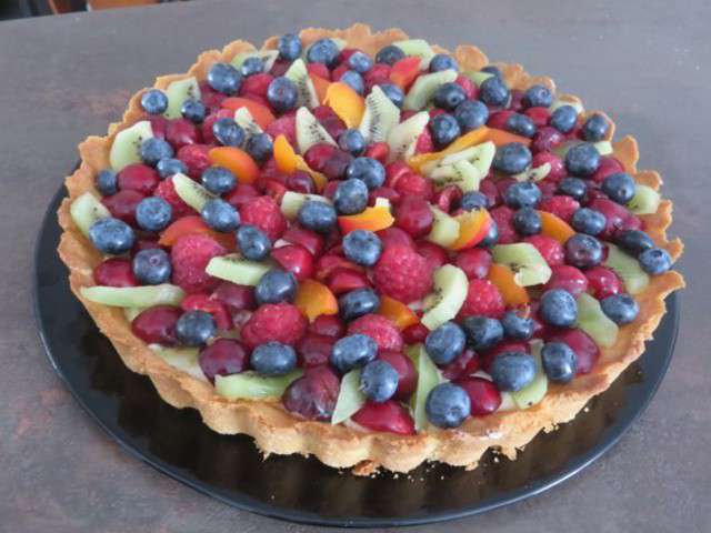 Recettes de Tarte aux Fruits de petit chef lustine