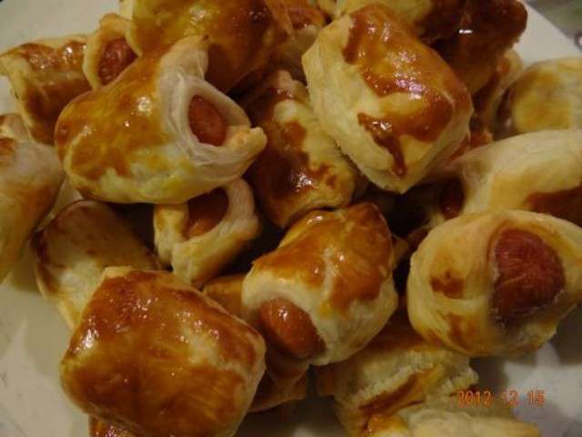 Recettes de Pâte Feuilletée de Petits menus entre amis