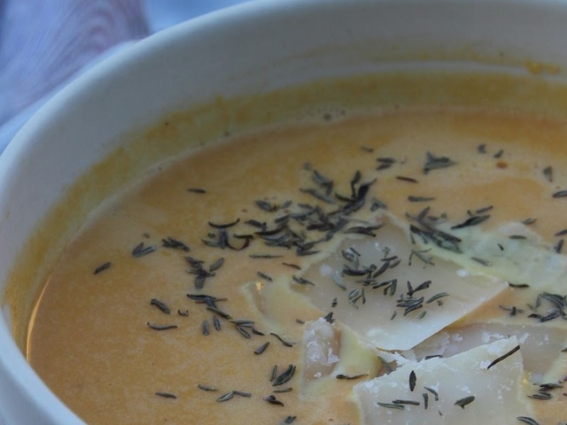 Recettes de Velouté de potiron de Philo aux fourneaux