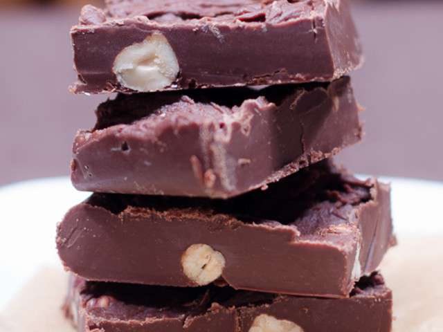 Recettes de Fudge au Chocolat et Noisette