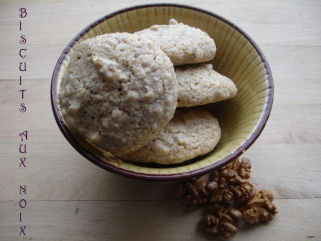 Recettes de Biscuits aux noix de Plaisir et Equilibre