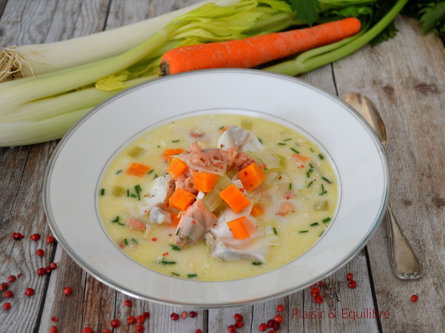 Recettes de Soupe de poisson de Plaisir et Equilibre