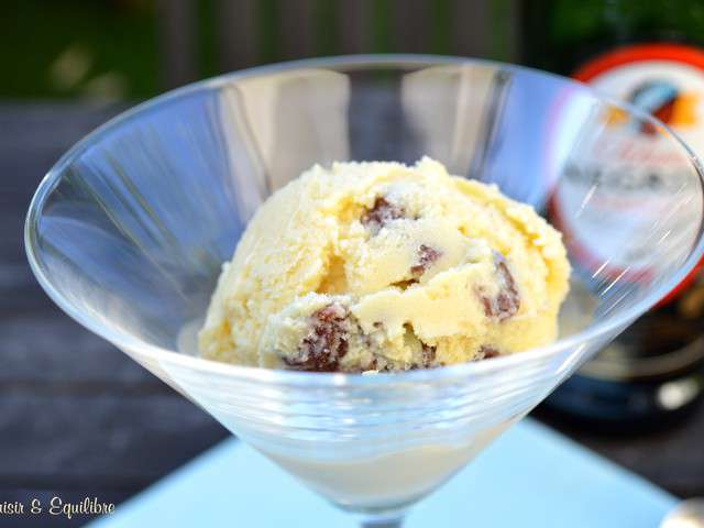 Recettes de Glace rhum-raisin
