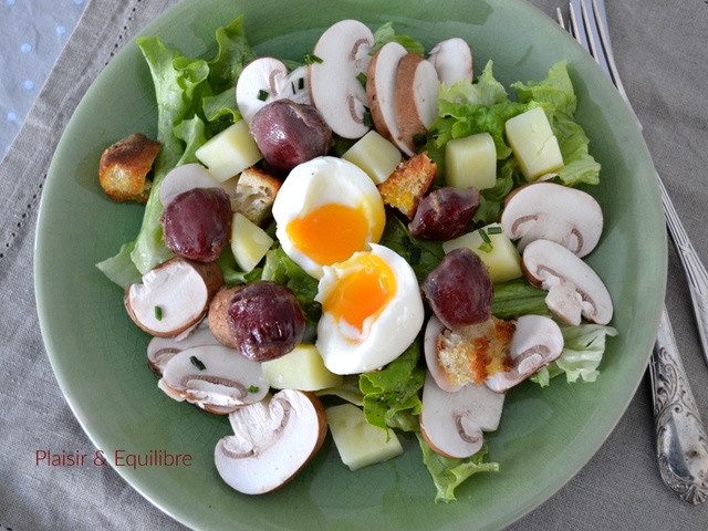 Recettes de Salade de gésiers de Plaisir et Equilibre