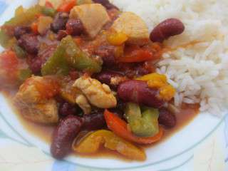 Recettes de Haricots rouges et Poulet