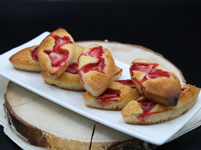 Recettes de Financiers et Fraises