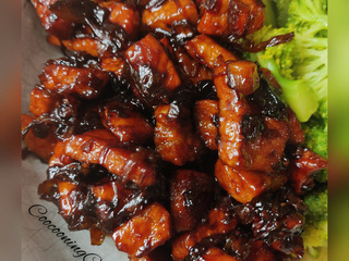 Recettes de Porc au caramel