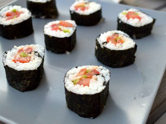 Recettes de Sushi et Légumes