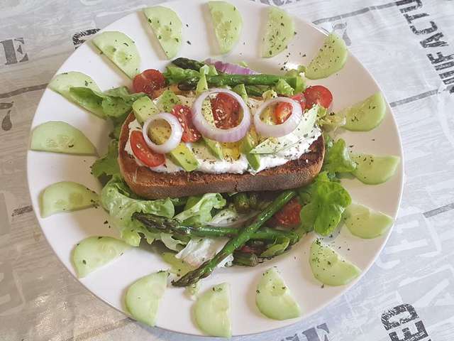 Recettes de Toasts et Salades