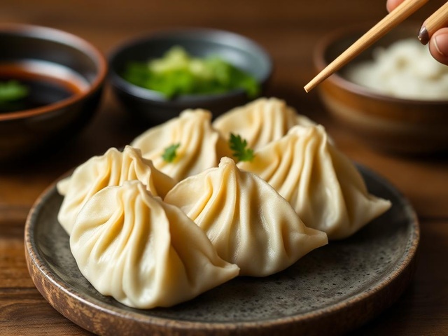 Recettes de Shiitake et Gyoza
