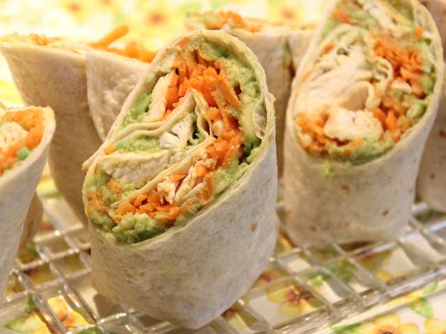 Les Meilleures Recettes de Wrap et Carottes