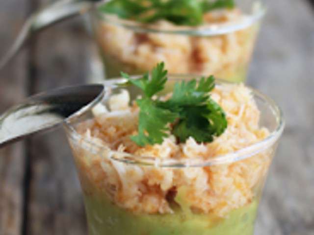 Recettes de Verrines et Crabe - 3