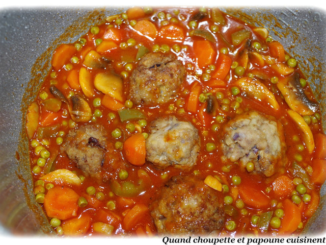 Recettes de Boulettes de Viande de Quand Choupette et Papoune cuisinent