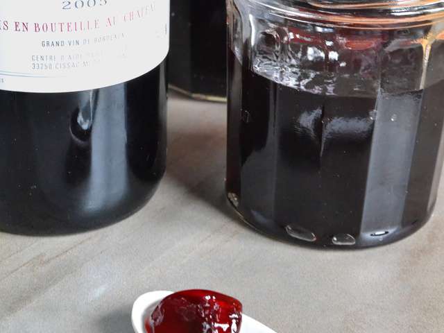 Les Meilleures Recettes de Vin rouge et Gelée