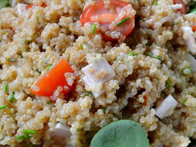 Recettes de Salade de quinoa de Quand Nad cuisine...