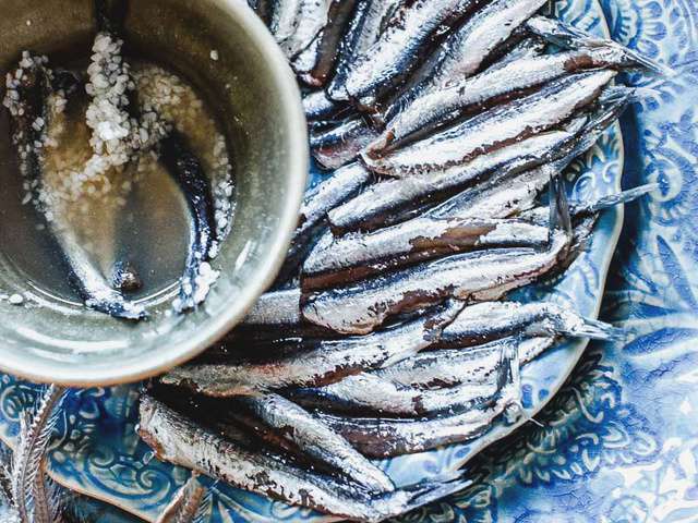 Recettes d'Anchois de Quatre saisons au jardin