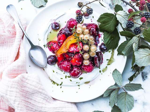 Recettes de Fruits d'été de Quatre saisons au jardin