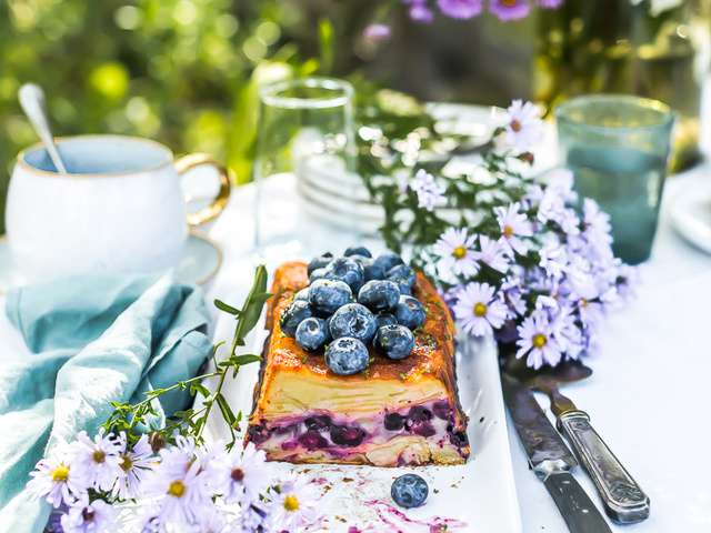 Recettes de Gâteau invisible aux pommes de Quatre saisons au jardin