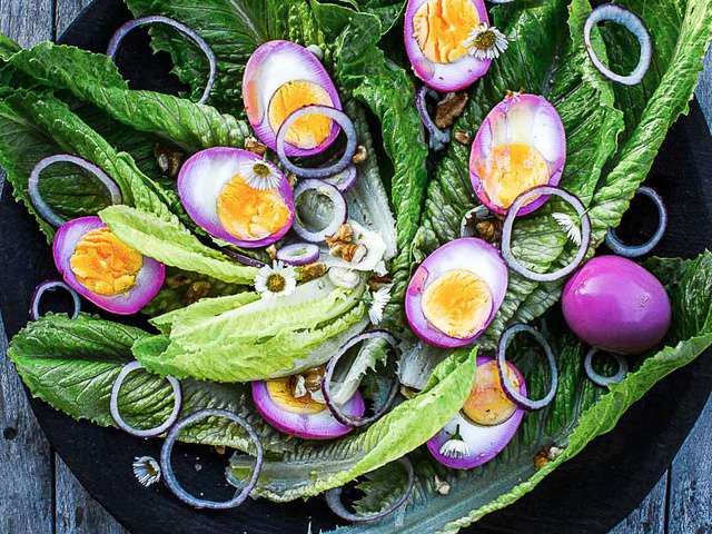 Les Meilleures Recettes de Salades de Quatre saisons au jardin