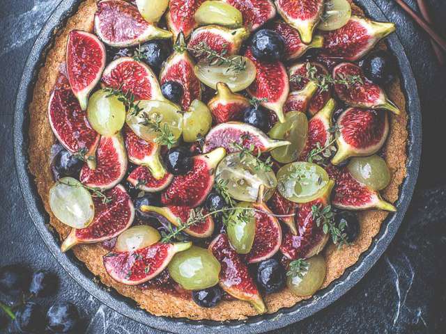 Recettes de Tarte Figues de Quatre saisons au jardin