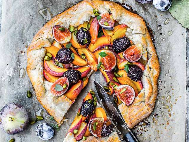 Recettes de Tarte Rustique de Quatre saisons au jardin