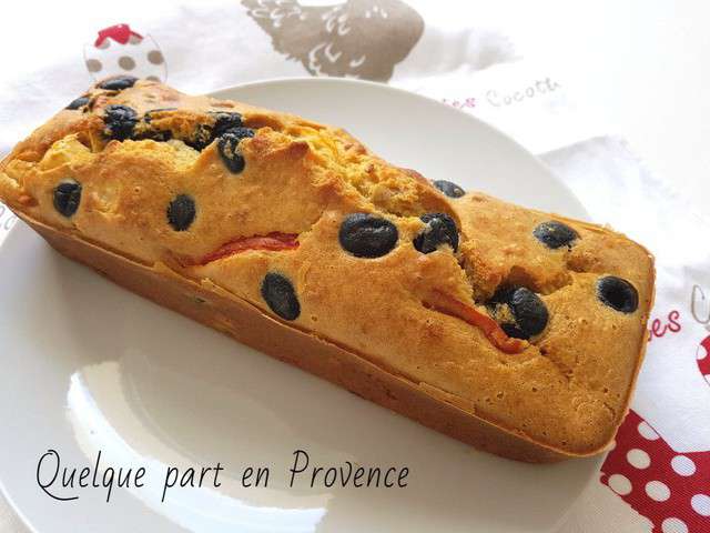 Recettes de Cake aux poivrons de Quelque part en Provence
