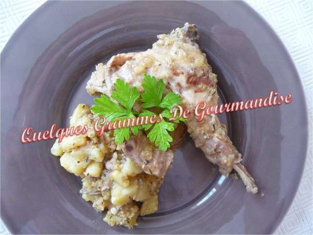 Recettes de Lapin sauté de QuelquesGrammesDeGourmandise