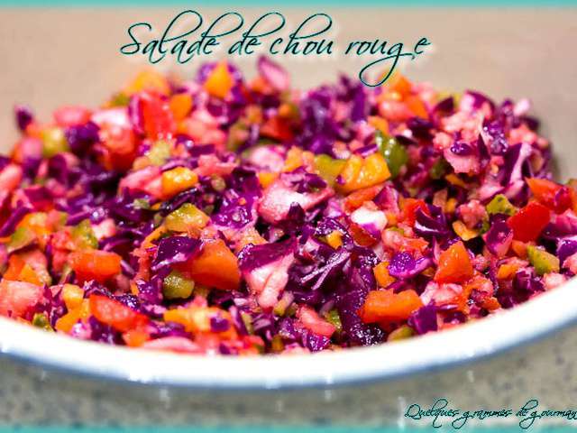 Recettes de Chou rouge de QuelquesGrammesDeGourmandise