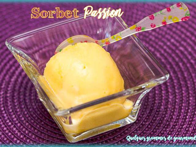 Recettes de Sorbets de QuelquesGrammesDeGourmandise