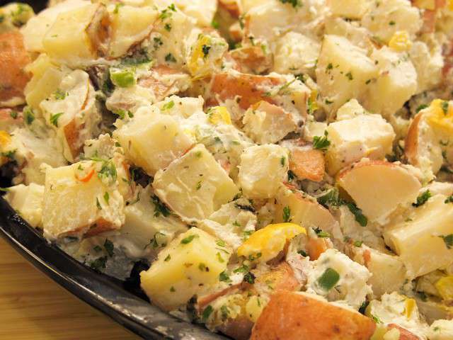 Recettes de Salade de pomme de terre de Quoi faire à manger
