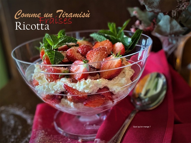 Recettes de Ricotta et Desserts