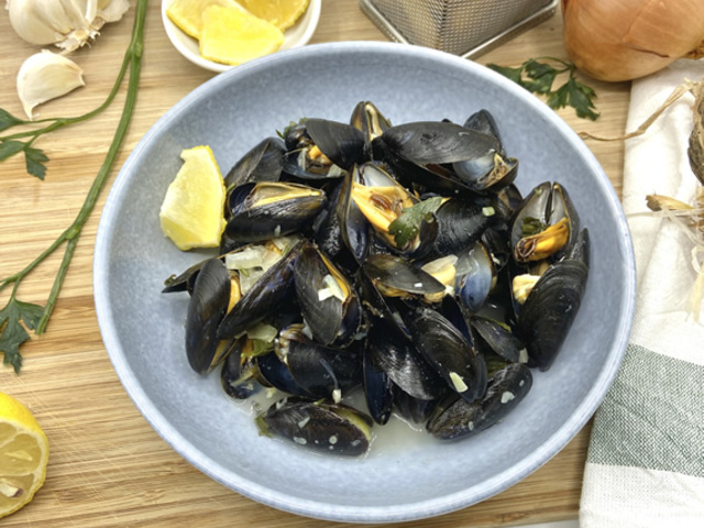 Recettes de Moules marinières de Ramenelapopotte