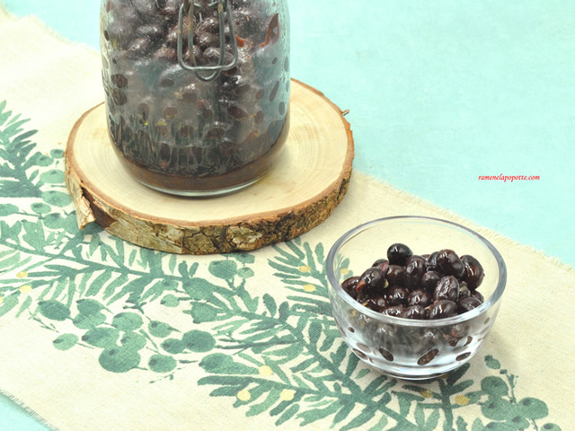 Recettes d'Olives noires de Ramenelapopotte