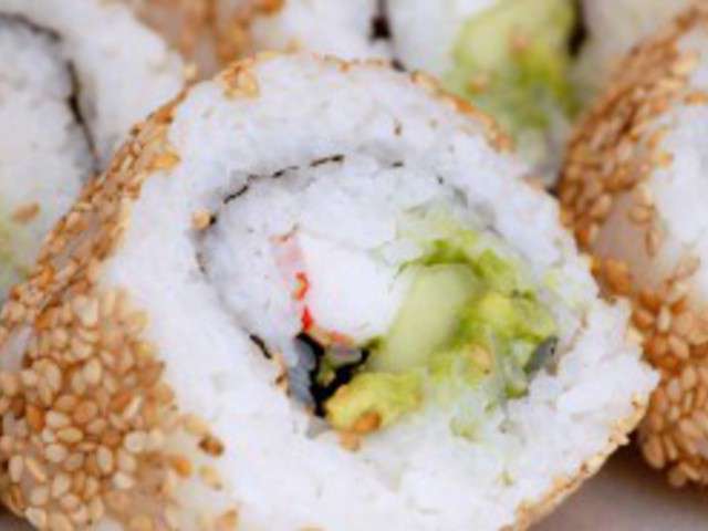 Recettes de Crevettes de Recette de Sushi