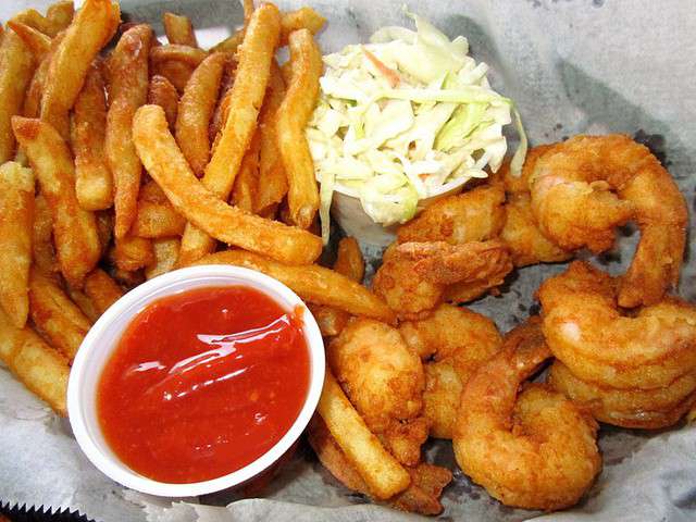 Recettes de Frites et Crevettes