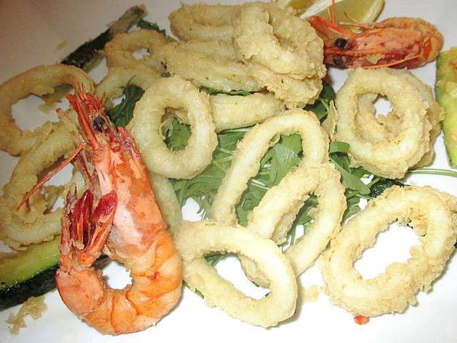 Recettes de Calamars de Recettes de Crevettes