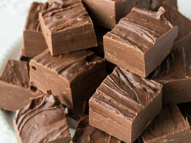 Recettes de Fudge et Fudge au Chocolat