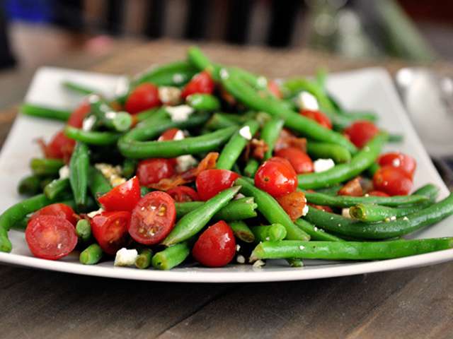 Recettes de Salade de feves et Tomates